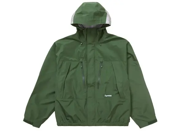 Supreme Gore-tex Taped Seam Shell Jacket - Green