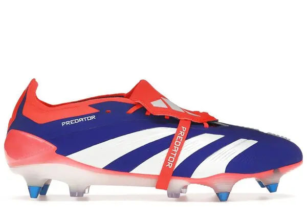 Adidas Predator Elite Foldover Tongue Sg - Lucid Blue/cloud White/solar Red