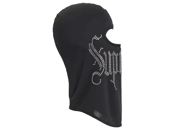 Supreme Rhinestone Balaclava - Black