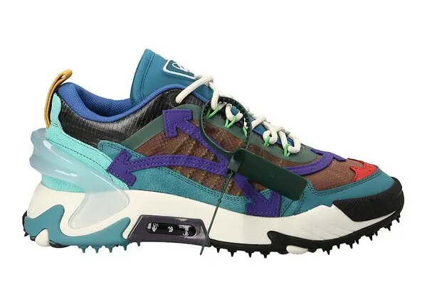 Off-White Odsy-2000 Sneakers - Brown/purple