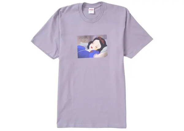 Supreme Snow White Tee Shirt - Dusty Purple