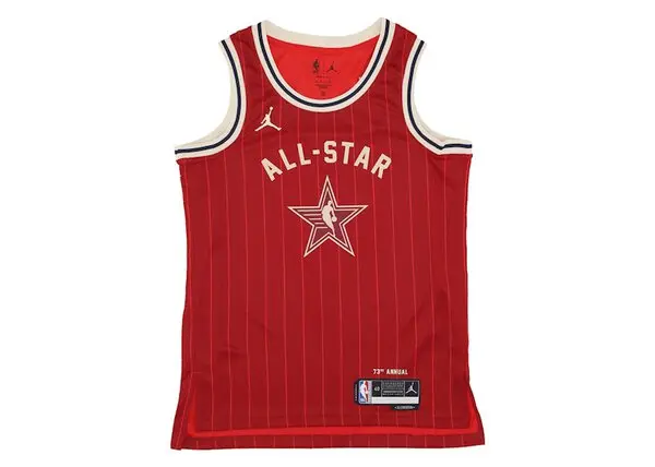 JORDAN Nba Drifit All Star Tatum Jersey - Red