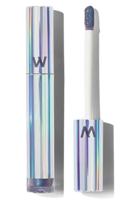 WONDERSKIN Wonder Blading Top Gloss - Blue Glitter