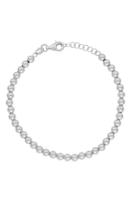 Bony Levy 14k Gold Beaded Bracelet - 14k White Gold