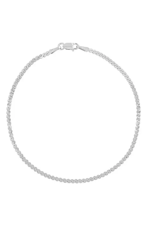 Bony Levy 14k Gold Twist Chain Bracelet - 14k White Gold