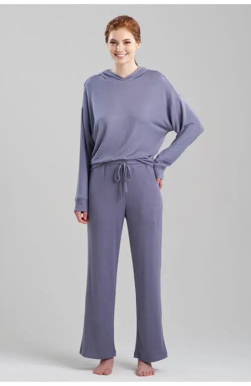Natori Eden Everywhere Straight Leg Pant - Blue