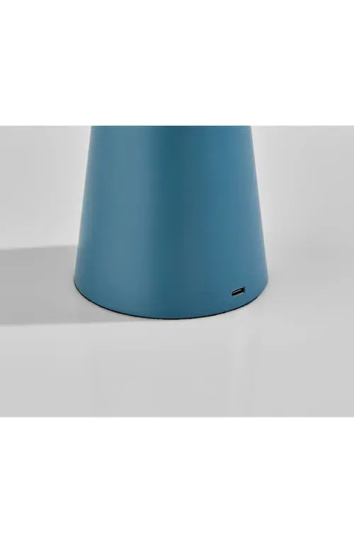 ADESSO Jacky Cordless Led Table Lamp - Dusty Blue