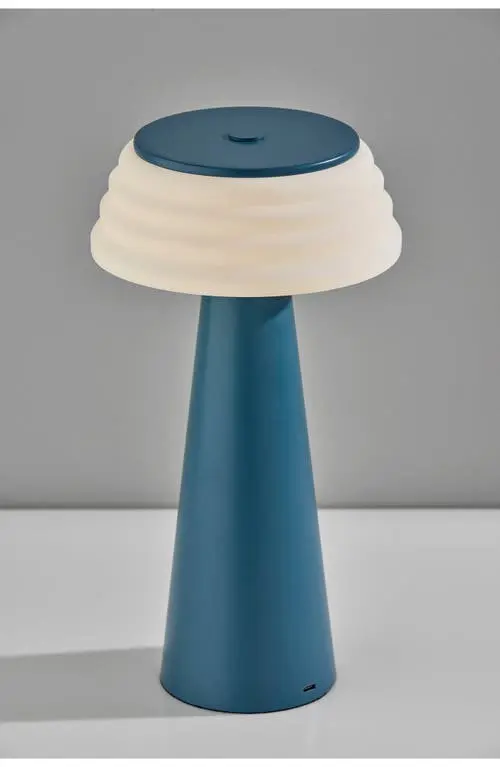 ADESSO Jacky Cordless Led Table Lamp - Dusty Blue