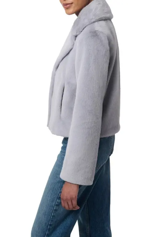 Bernardo Short Faux Fur Coat