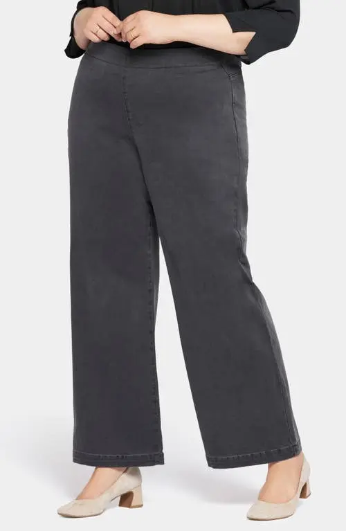 NYDJ Teresa Wide Leg Pull-on Jeans - Sierra