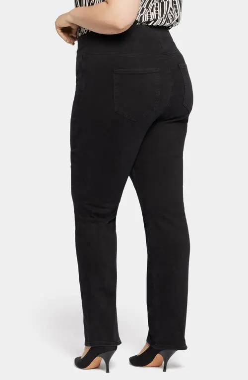 NYDJ Pull-on Straight Leg Jeans - Stellar