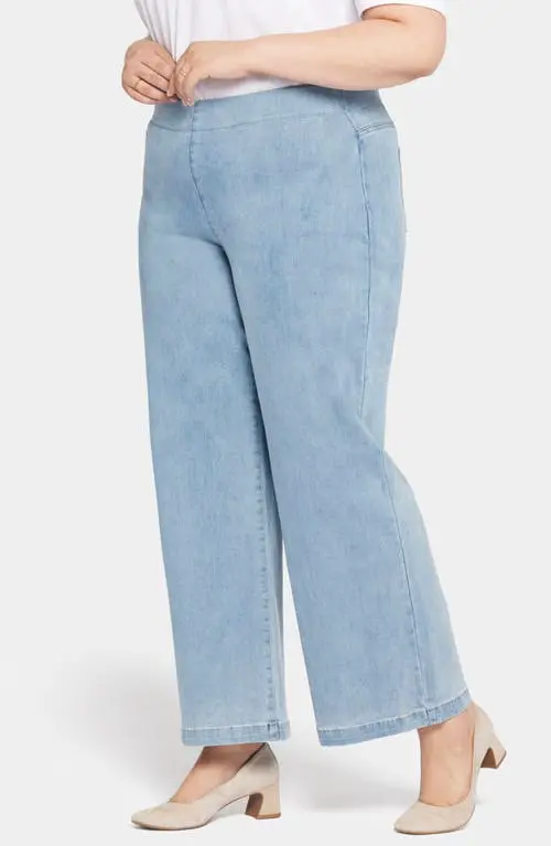 NYDJ Teresa Pull-on Ankle Wide Leg Jeans