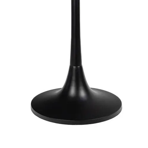 JONATHAN Y Nysha Bohemian Round Aluminum Tulip Pedestal End Table