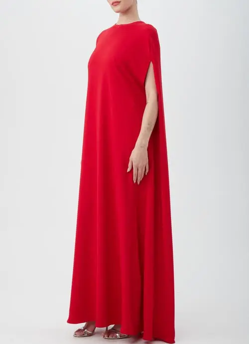 Trina Turk Masquerade Maxi Dress In Red Spark - 30% Off | Editorialist