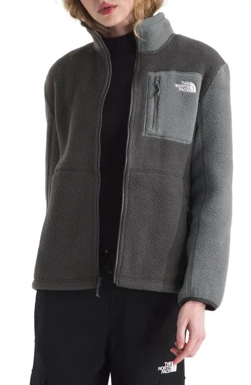 The North Face Yumiori Recycled Fleece Jacket - Anthracite Grey/smoked Pearl