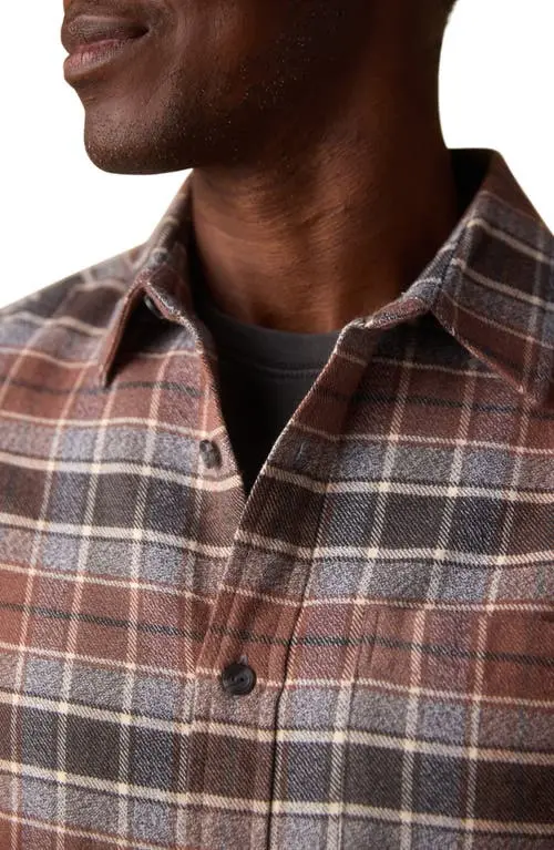 THE NORMAL BRAND Louis Heavyweight Flannel Overshirt