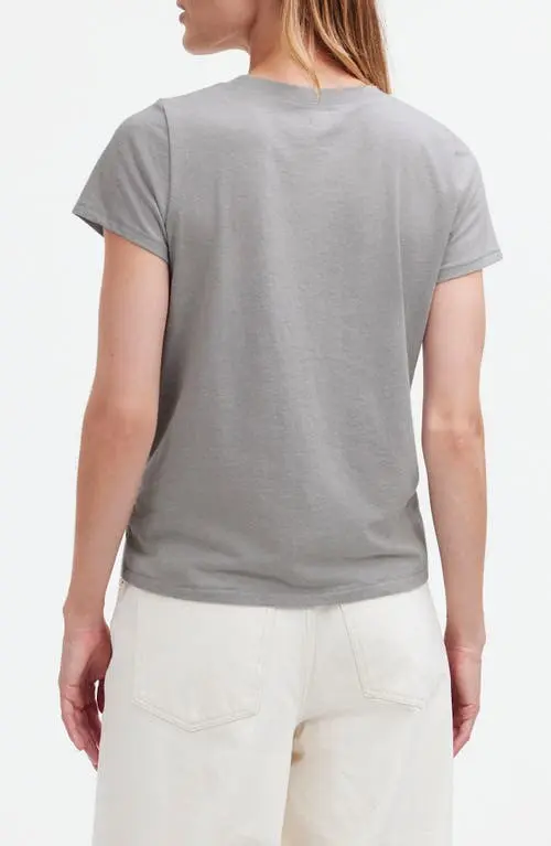 Madewell Vintage Northside Tee - Light Hthr Grey