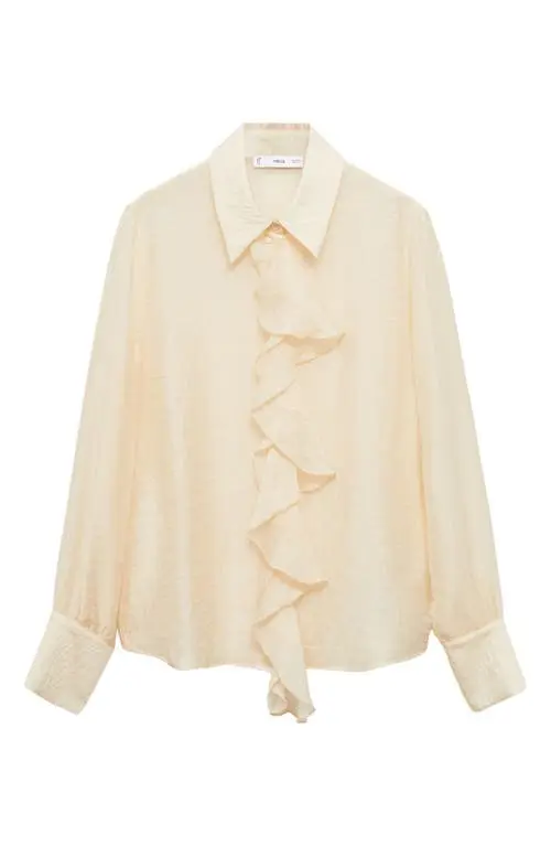 Mango Flying Camisa Button-up Top