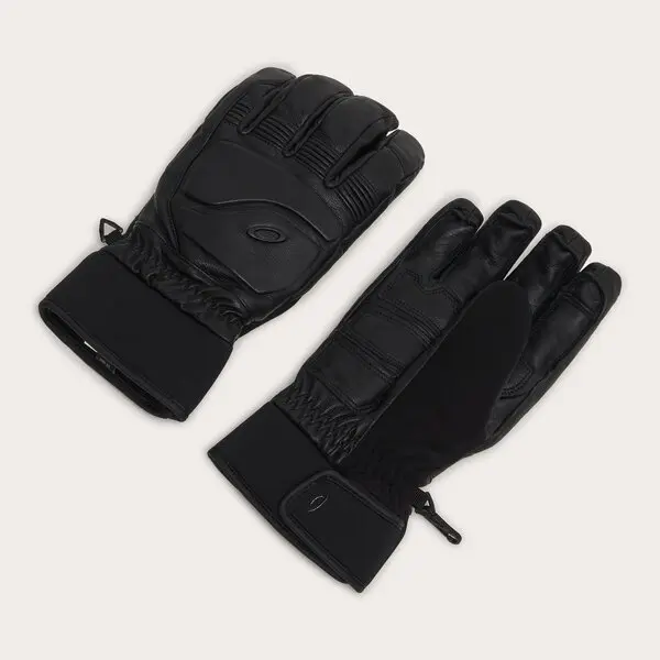 Oakley Peak Leather Gloves - Black