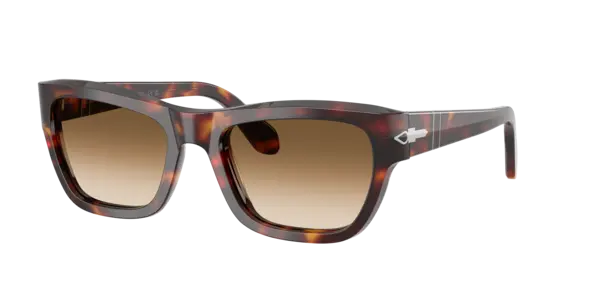 Persol Po0091s Sunglasses - Clear Gradient Brown