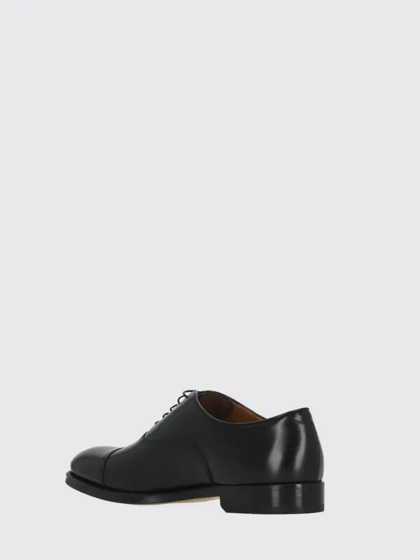 DOUCAL'S Leather Cap Toe Oxford Shoes
