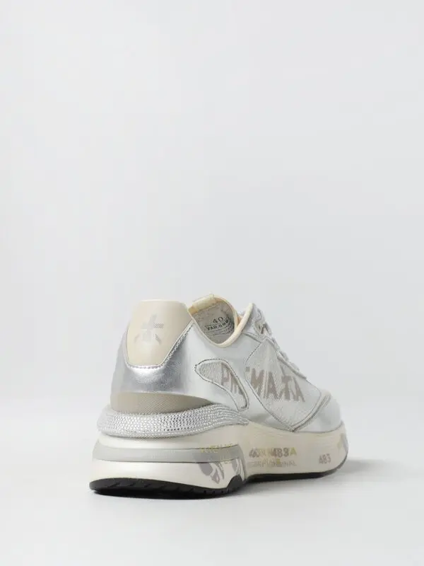 Premiata Metallic Sneakers - Silver