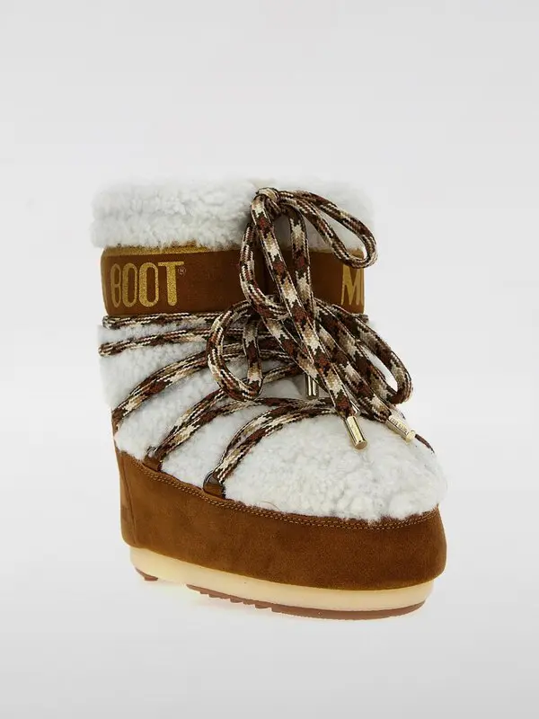 Moon Boot Lace-up Boots - Brown