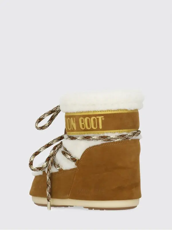Moon Boot Lace-up Boots - Brown