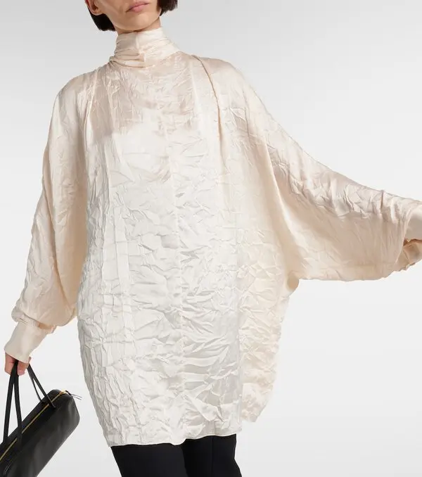 Khaite Bex Satin Top
