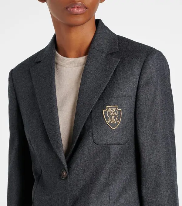 Brunello Cucinelli Wool Blazer