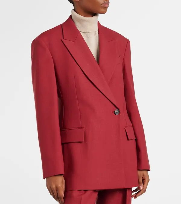 Brunello Cucinelli Virgin Wool Twill Blazer