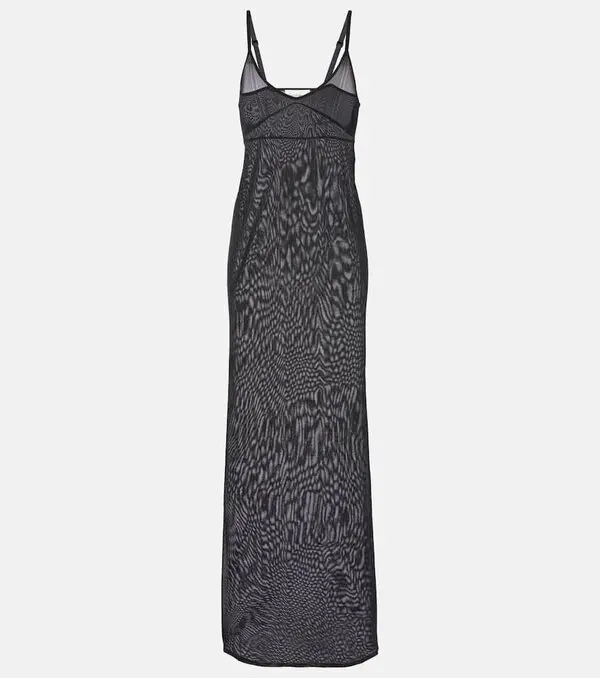 Saint Laurent Jersey Slip Dress
