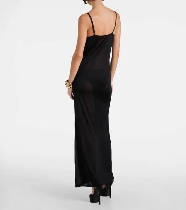 Saint Laurent Jersey Slip Dress