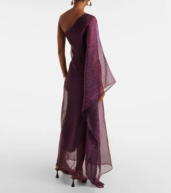 TALLER MARMO Betsy One-shoulder Gown - Purple