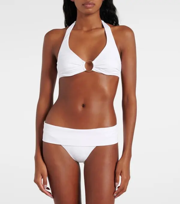 Melissa Odabash Brussels Bikini Bottom - White