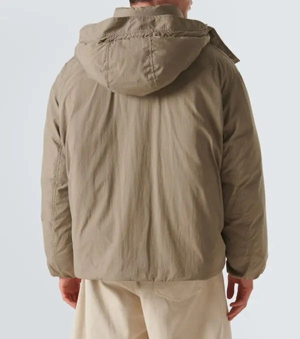 LEMAIRE Cotton-blend Down Jacket - Green