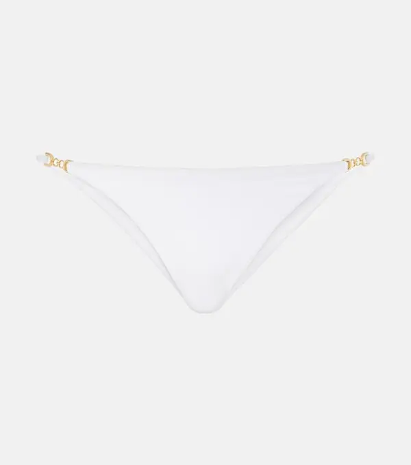 Melissa Odabash Monza Low-rise Bikini Bottom - White