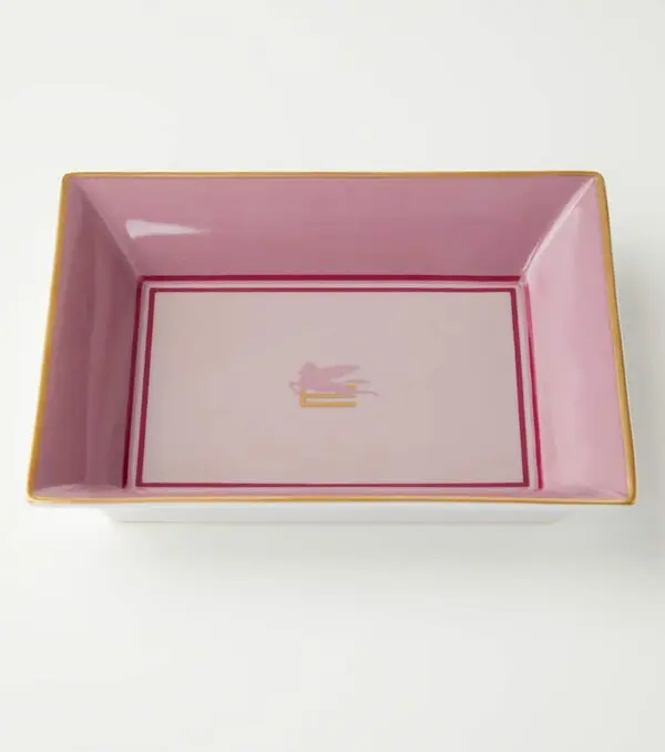Etro Pegaso Porcelain Decorative Tray