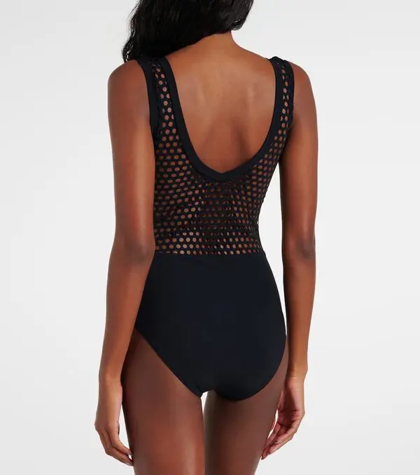 KARLA COLLETTO Aster Embroidered Swimsuit