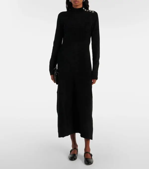 Proenza Schouler White Label Jude Chenille Maxi Dress