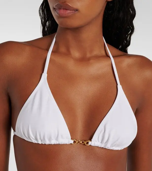Melissa Odabash Monza Bikini Top - White