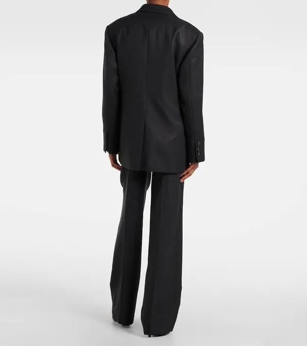 Brunello Cucinelli Wool-blend Blazer - Black