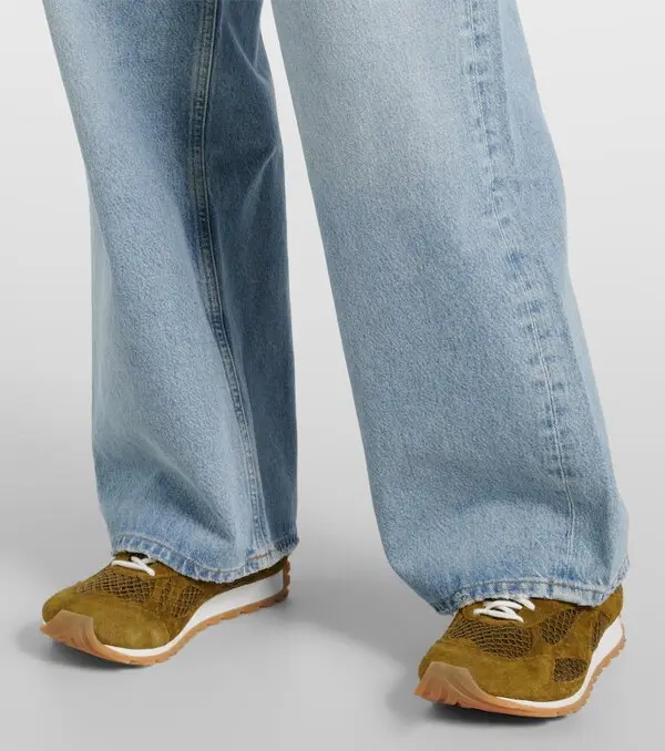 AGOLDE Low Slung Baggy Mid-rise Jeans - Blue
