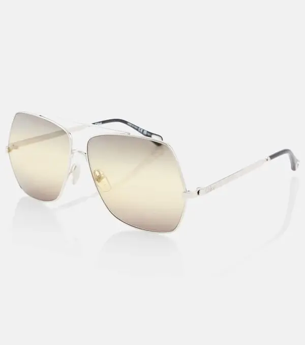Chloé Aly Square Sunglasses