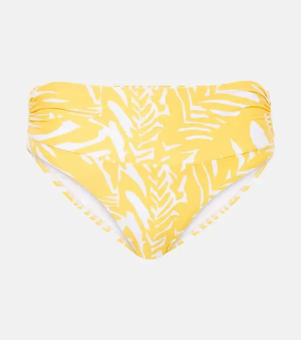Melissa Odabash Bel Air High-rise Bikini Bottom - Yellow