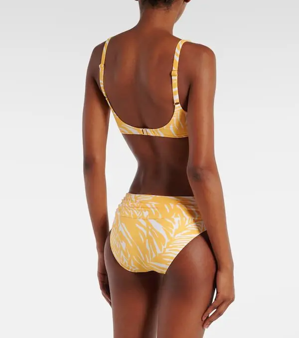 Melissa Odabash Bel Air High-rise Bikini Bottom - Yellow
