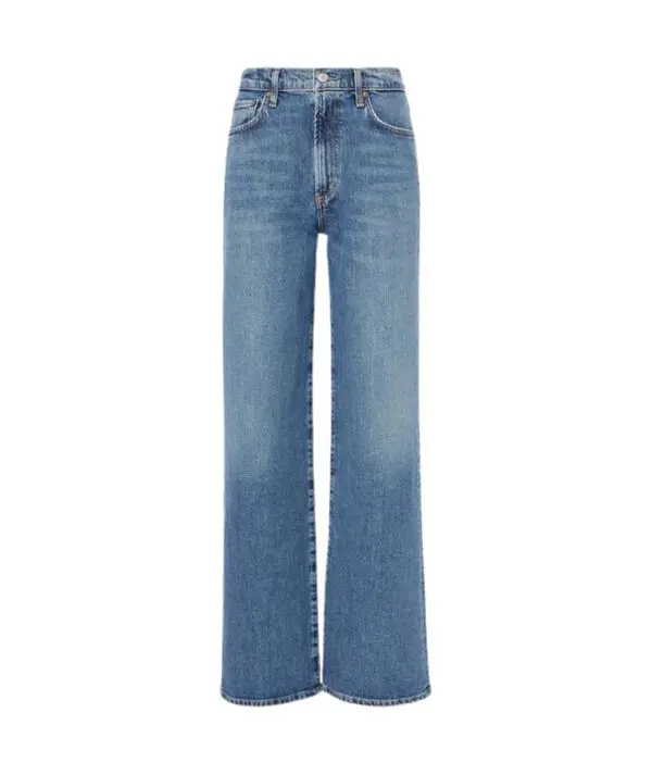 AGOLDE Harper Mid-rise Wide-leg Jeans