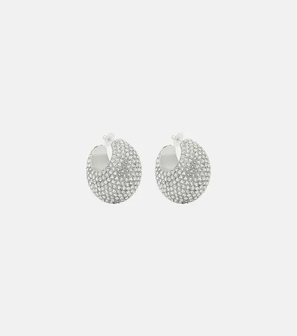 Isabel Marant Étoile Enjoy Embellished Earrings - Silver