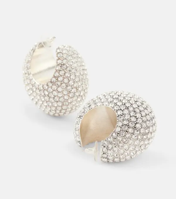 Isabel Marant Étoile Enjoy Embellished Earrings - Silver