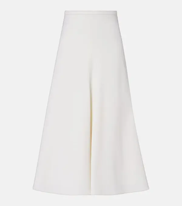 Brunello Cucinelli Wool Midi Skirt
